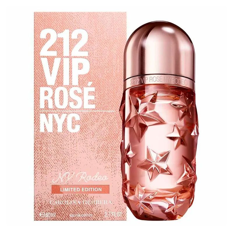 Carolina Herrera 212 Vip Rosé Ny Rodeo Eau de Parfum - Perfume Feminino ...