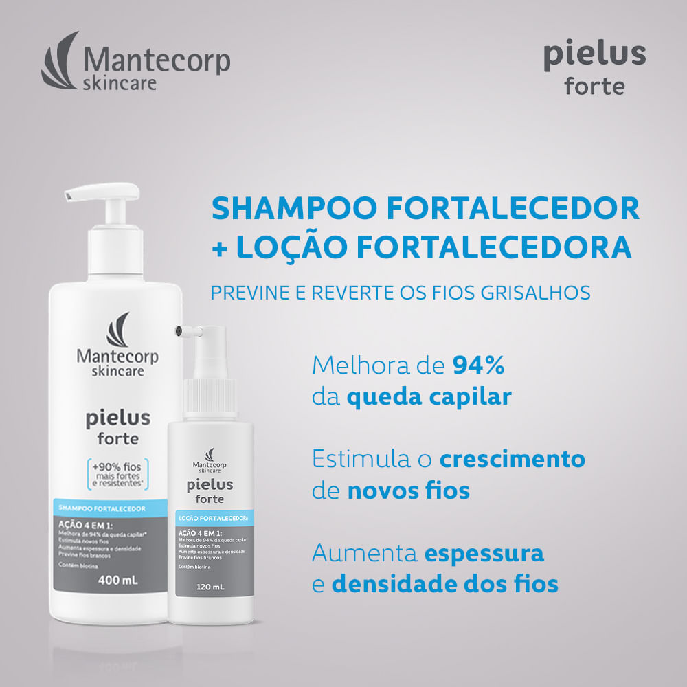 Shampoo Fortalecedor Mantecorp Antiqueda Pielus - Época Cosméticos ...