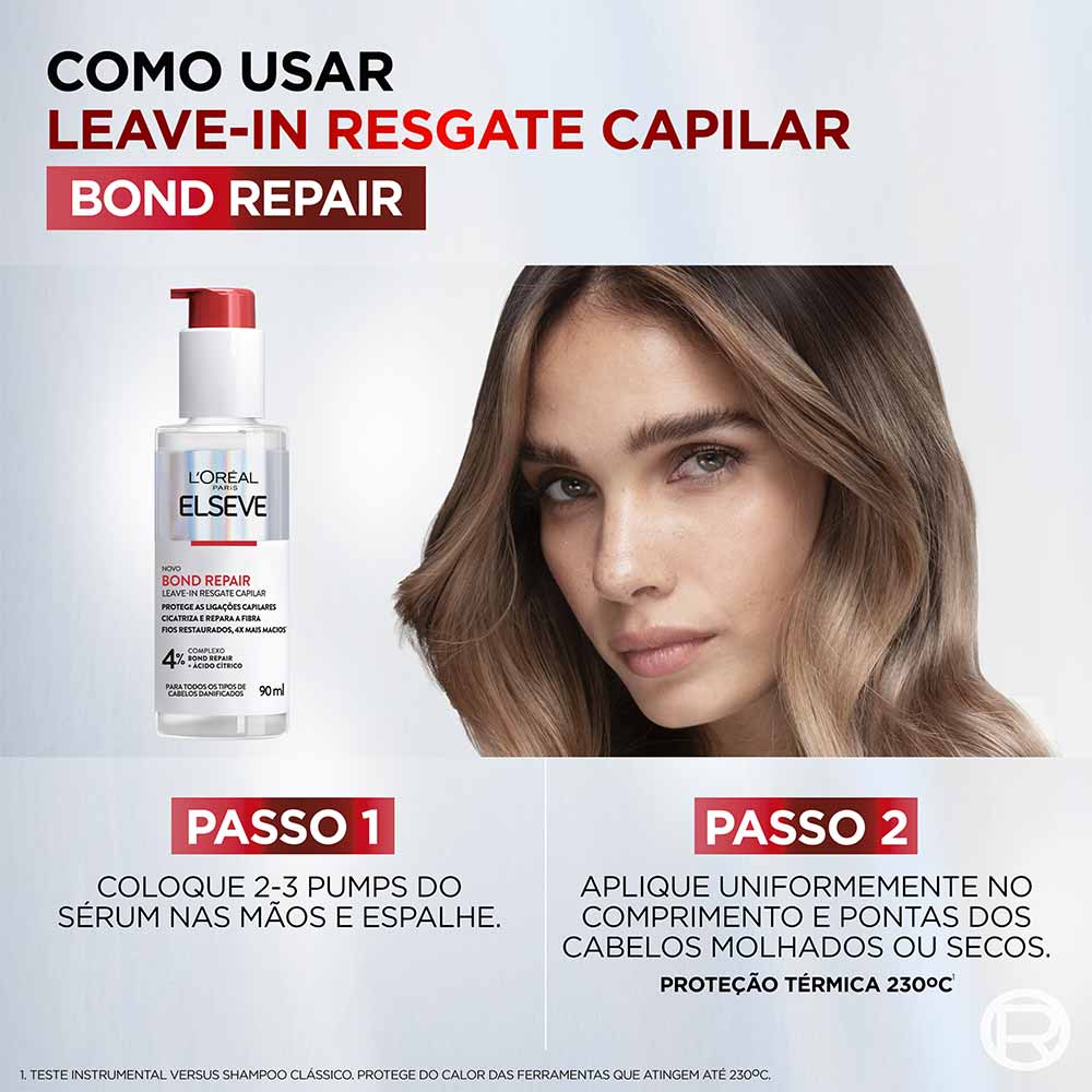 Elseve Leave In Bond Repair - Época Cosméticos | Época Cosméticos