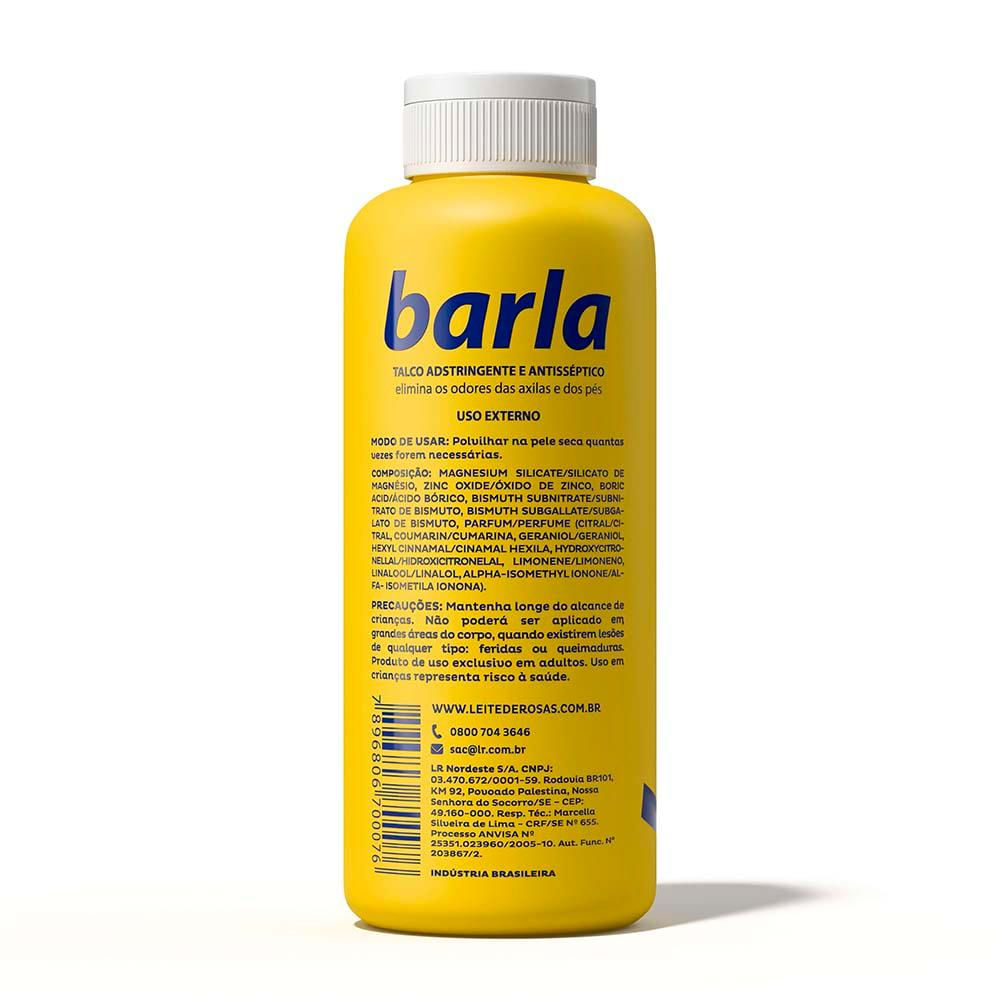 Talco Barla Antisséptico 140g - Época Cosméticos | Época Cosméticos