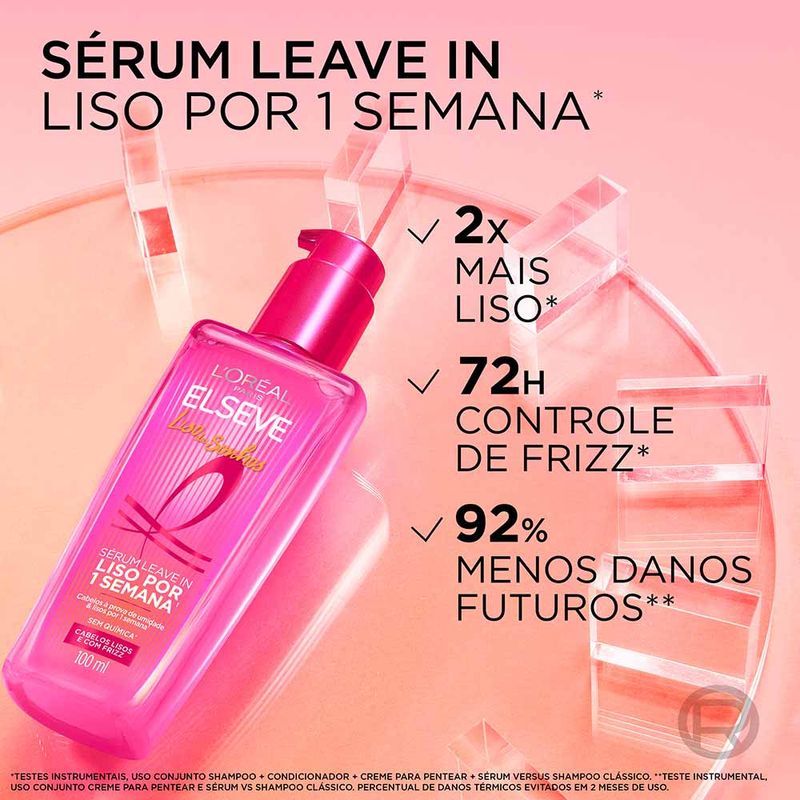 Elseve Liso dos Sonhos Sérum Leave-In - Época Cosméticos | Época Cosméticos