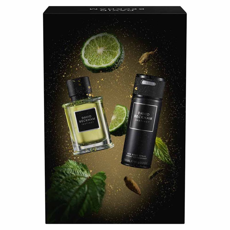 Coffret David Beckham Instinct Kit - Perfume Masculino Eau de Parfum ...