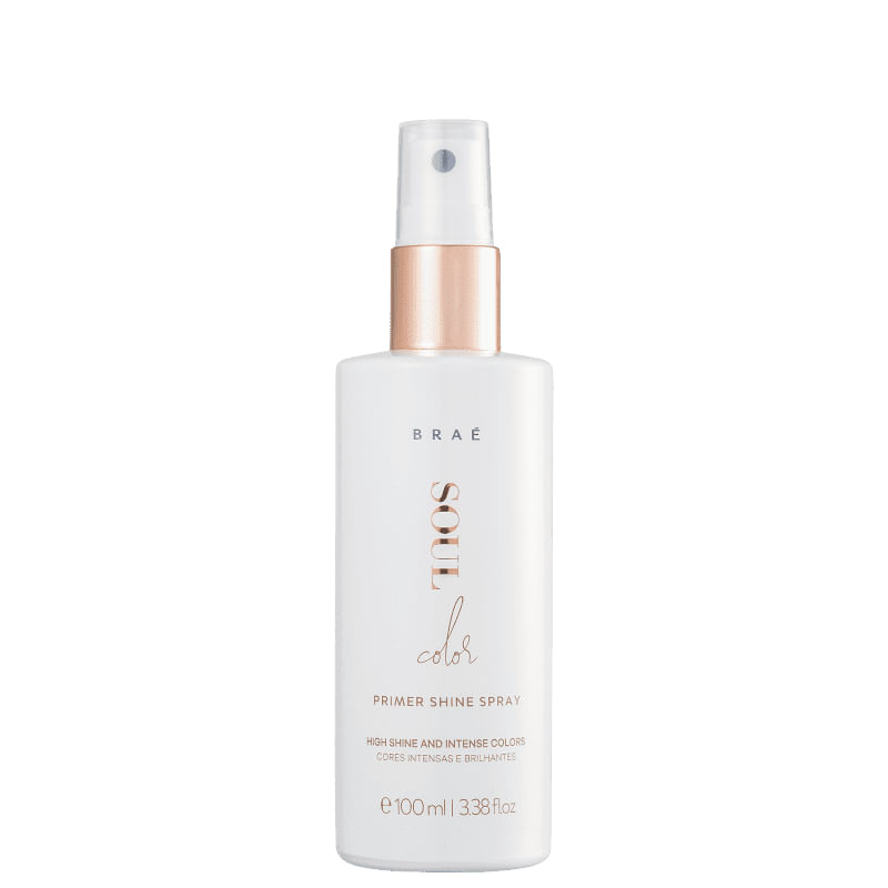 Braé Soul Color Primer Shine Spray - Leave-in 100ml - Época Cosméticos ...