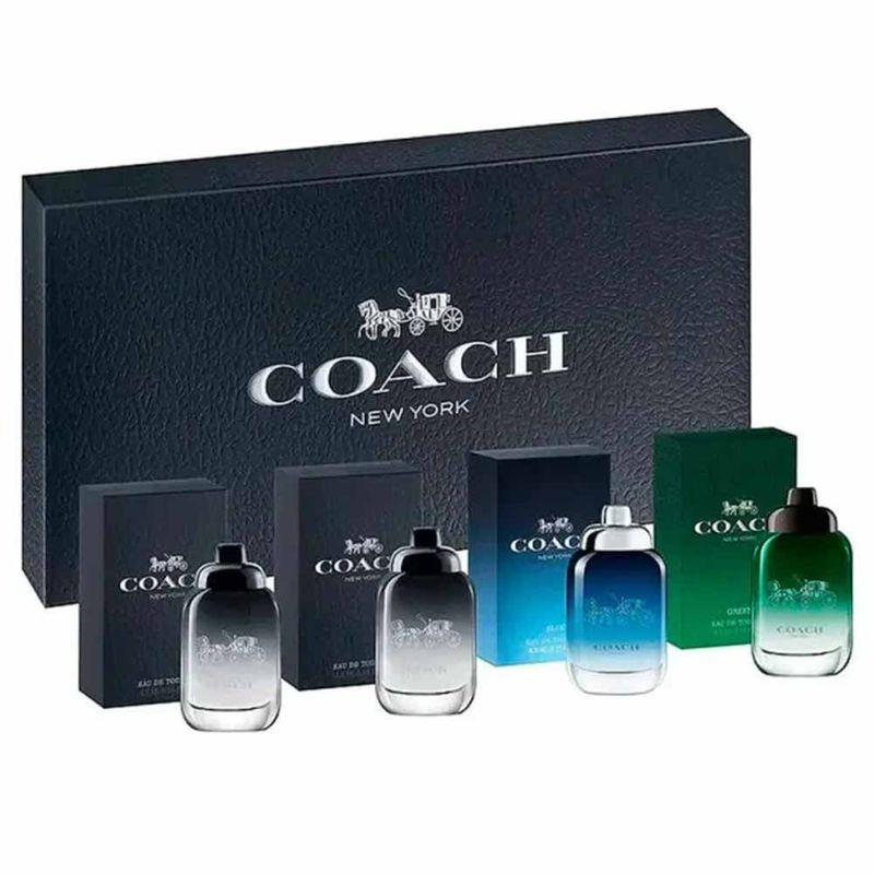 Coffret Mini Coach Kit - 2 unidades Coach For Men EDT + Coach Blue EDT ...