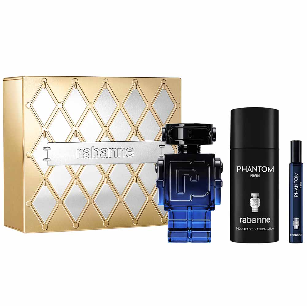 Coffret Rabanne Kit - Perfume Phantom Intense + Dêo Côlonia + Travel ...